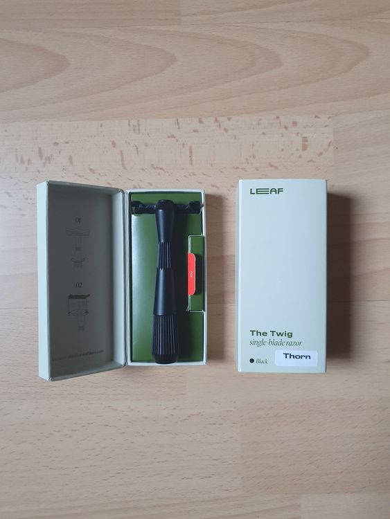Leaf Shave The Twig Thorn Razor - Black (Neu (gemäss Beschreibung)) in ...