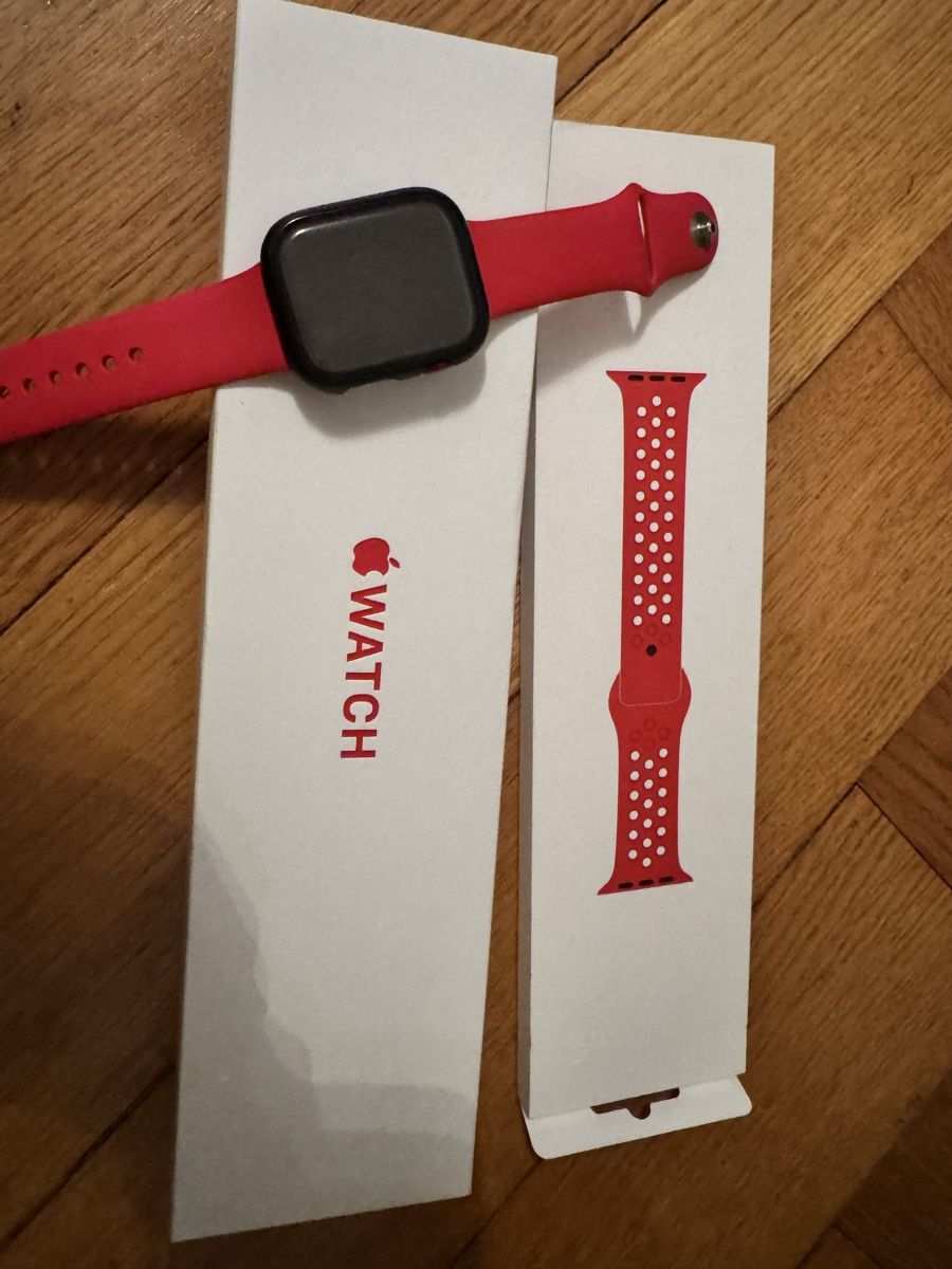 Apple Watch Series 7, 45mm, Rot, Top Zustand! (Gebraucht) in Dornach ...
