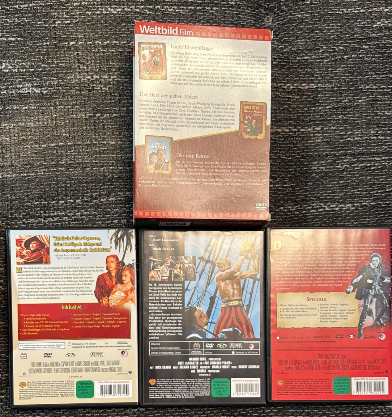 GROSSE FREIBEUTER DER LEINWAND 3 DVDS BLU-RAY (Gebraucht) in Zürich für ...