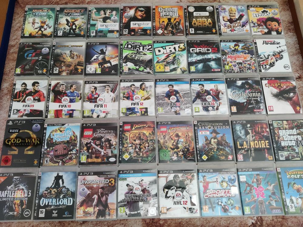 PS3 Games (Gebraucht) in Biel-Benken BL für CHF 73 – mit Lieferung auf ...