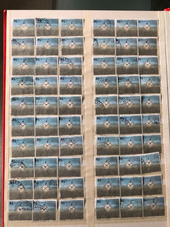 Nr.1108 mit Stempel Bahnhofuhr 60 Stück | Kaufen auf Ricardo