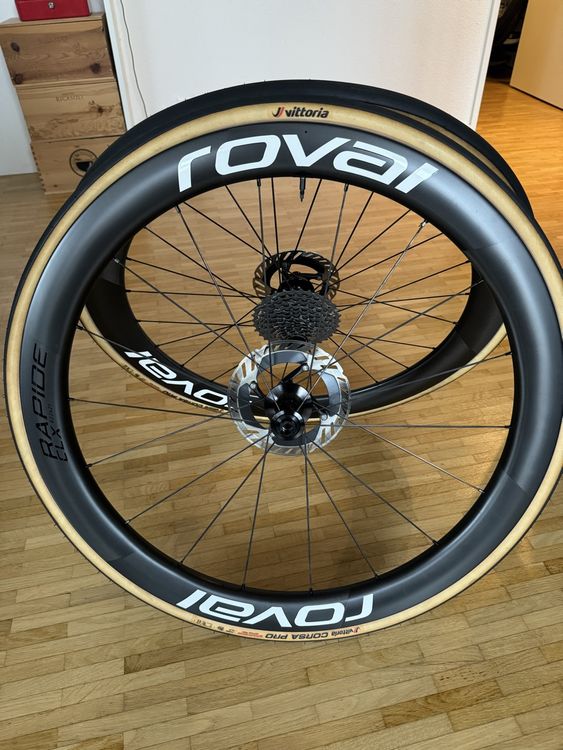 Roval Rapide CLX II - white decals - sram xdr / shimano hg (Gebraucht ...