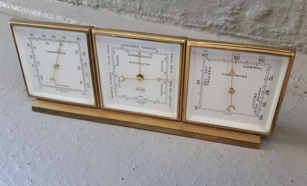 Wetterstation (Thermo- Baro-, Hygrometer) Koch Optik (Gebraucht) in ...