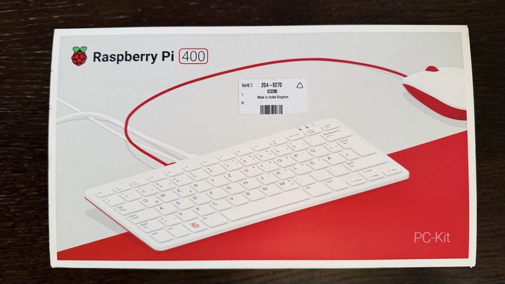 Raspberry Pi 400 - Complete PC Kit - New (Neu und originalverpackt) in ...