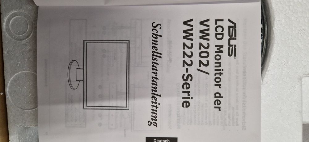 ASUS LCD MONITOR VW 222 (Neu (gemäss Beschreibung)) in Bilten für CHF ...