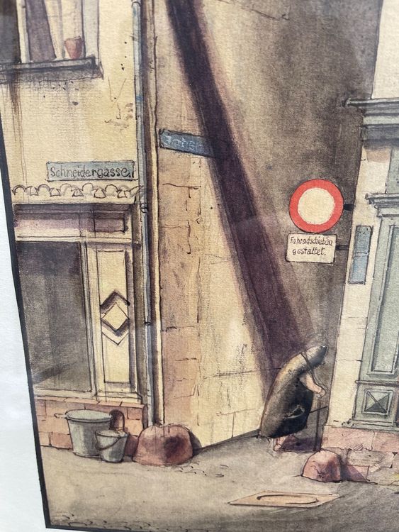 NIKLAUS STOECKLIN - Hasenburg - Lithographie Basel Handsig | Kaufen auf ...