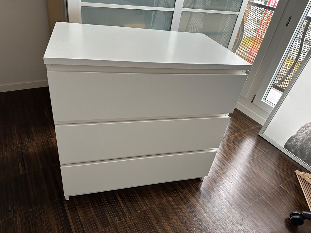 MALM Kommode mit 3 Schubladen | Kaufen auf Ricardo