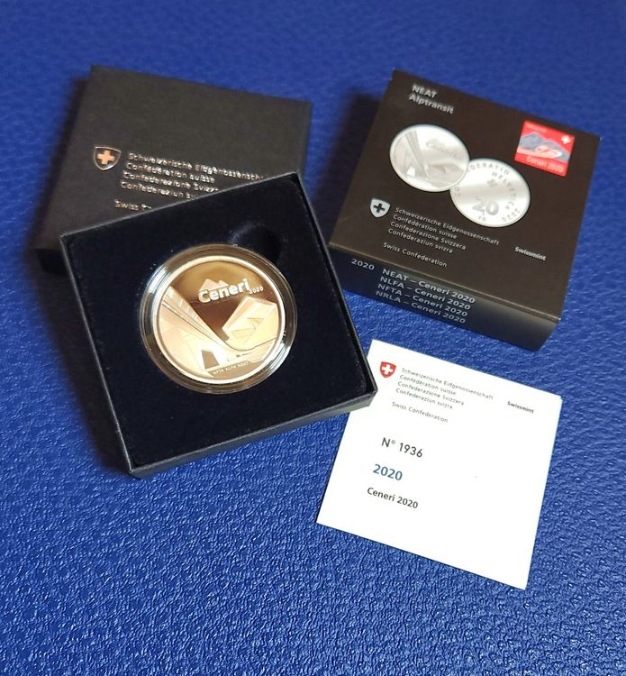 20 Franken PP 2020 "NEAT-Ceneri" | Kaufen auf Ricardo