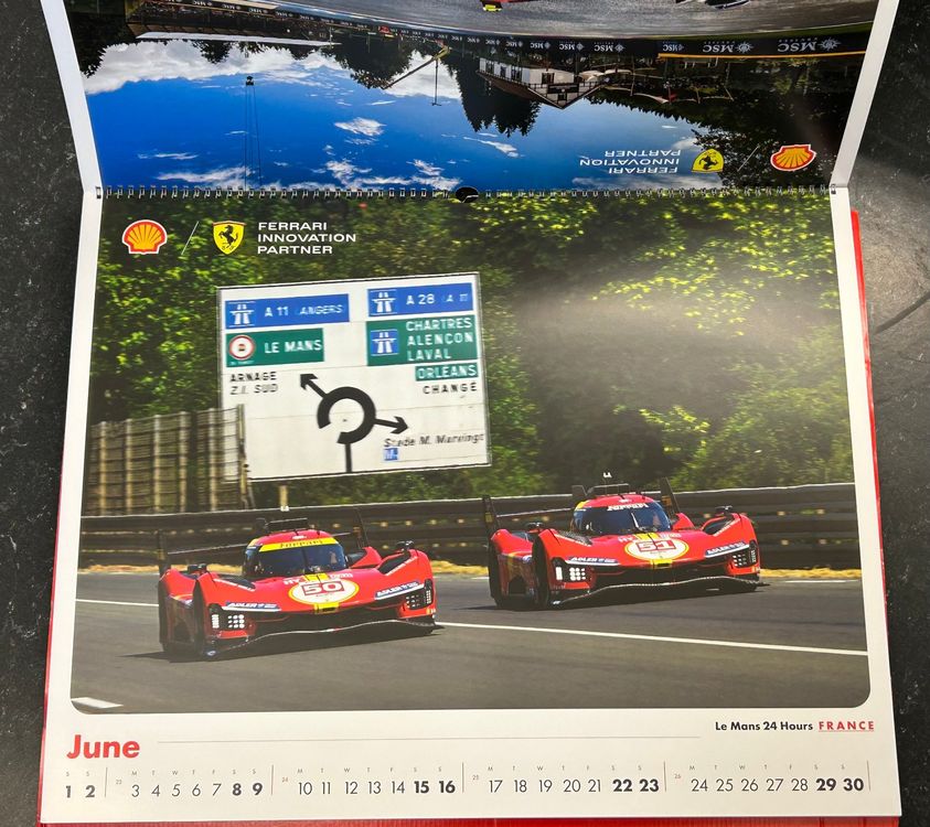 Shell Calendar 2024 - Scuderia Ferrari / Shell Kalender 2024 | Kaufen ...