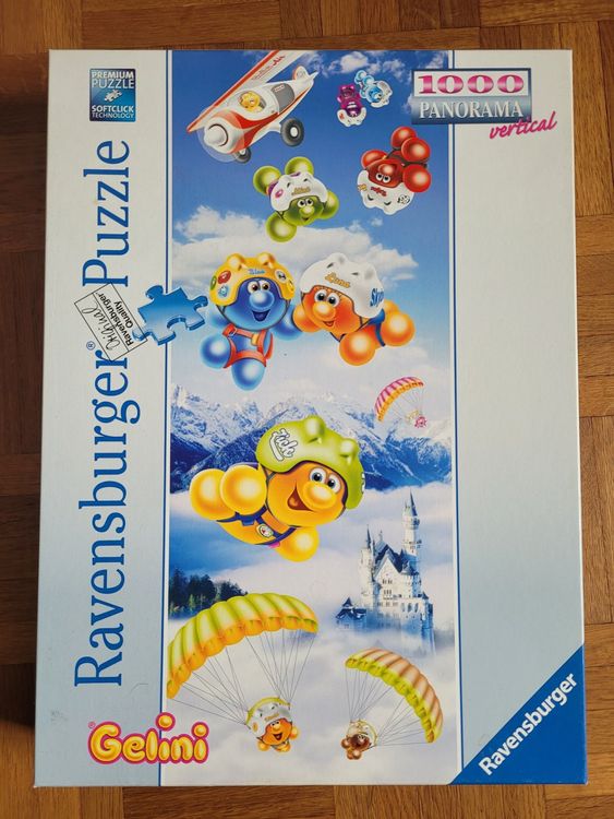 Ravensburger Puzzle Gelini "Wolkenspringer" Panorama 1000 (Gebraucht ...