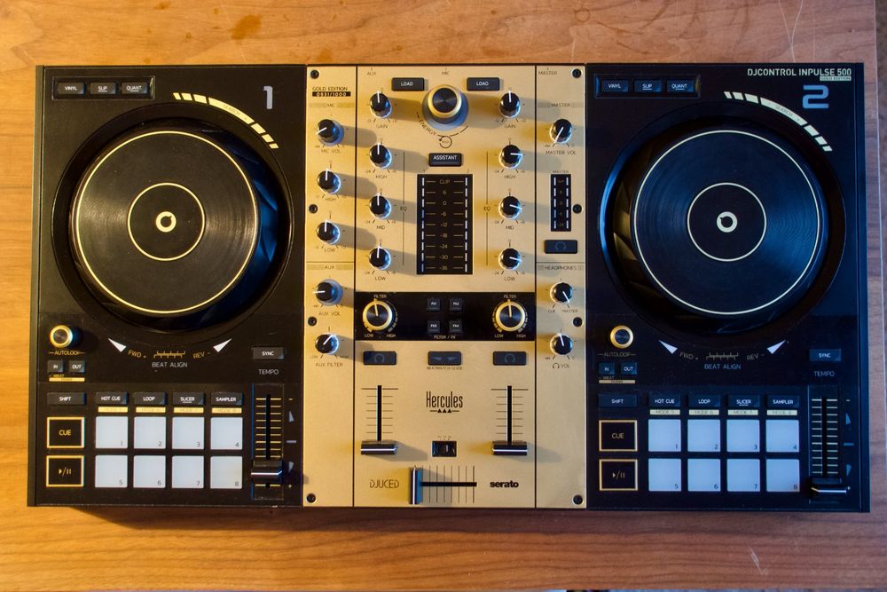 Hercules Impulse 500 DJ-Controller inkl. Case (Neu (gemäss Beschreibung ...