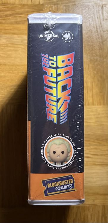 Funko Blockbuster Rewind - Back to the Future Doc Brown VHS (Neu und ...