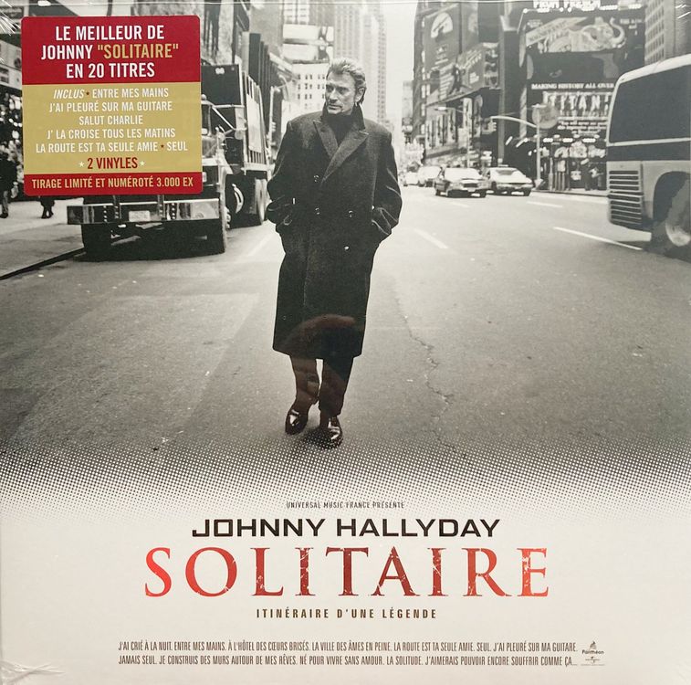 JOHNNY HALLYDAY - SOLITAIRE (Neu und originalverpackt) in Bottens für ...