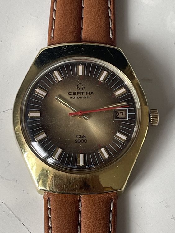 Certina Club 2000 Automatic Herrenuhr Vintage (Gebraucht) in Untersiggenthal für CHF 120 – mit ...
