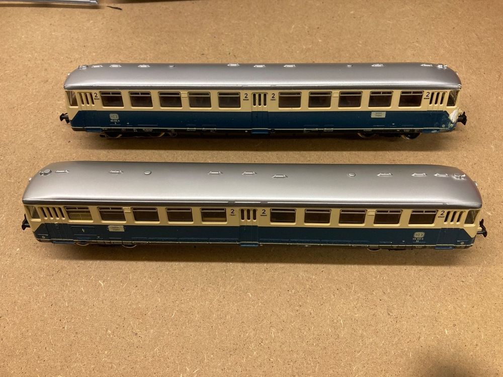 L217 Akku Triebwagen mit Beiwagen BR 515 Märklin 3028 + 4028 (Gebraucht ...