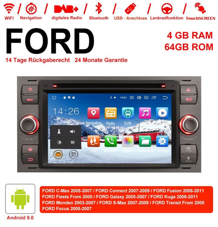Ford Android 9.0 Autoradio GPS Bluetooth (Neu und originalverpackt) in Chur für CHF 430 – mit ...