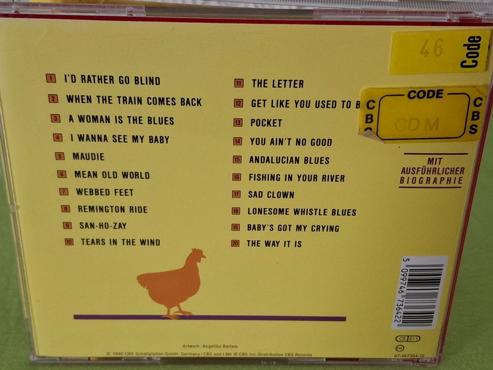 CD Chicken Shack - The Very Best Of - Blues - ( Stan Webb ) (Gebraucht ...