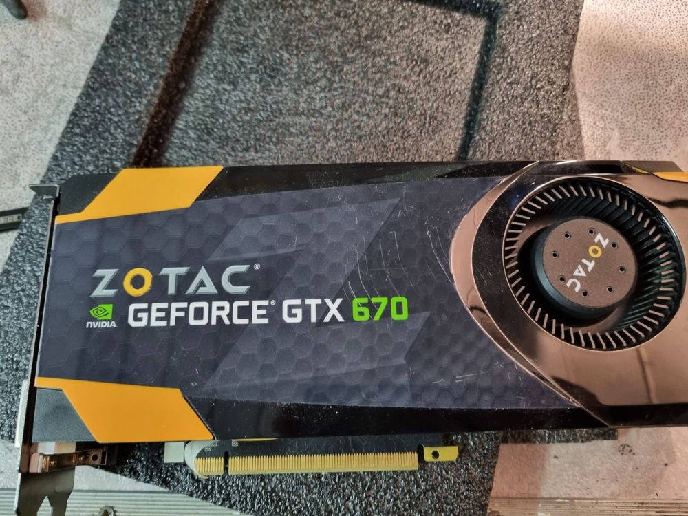 Zotac Gtx 670 - 4 GB (Defekt) in Oftringen für CHF 15 – mit Lieferung ...