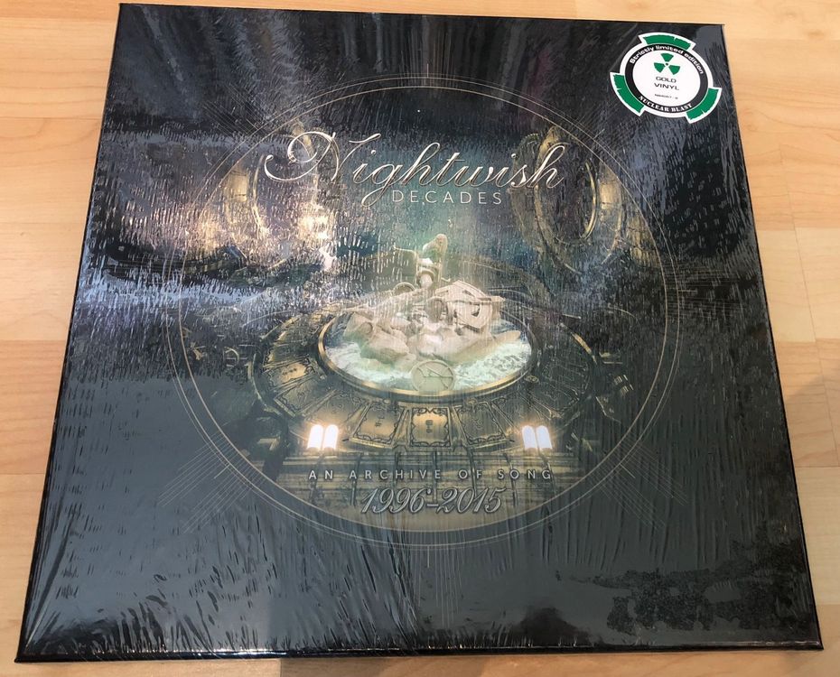 Nightwish – Decades GOLDENES Vinyl Boxset RAR (Neu und originalverpackt ...