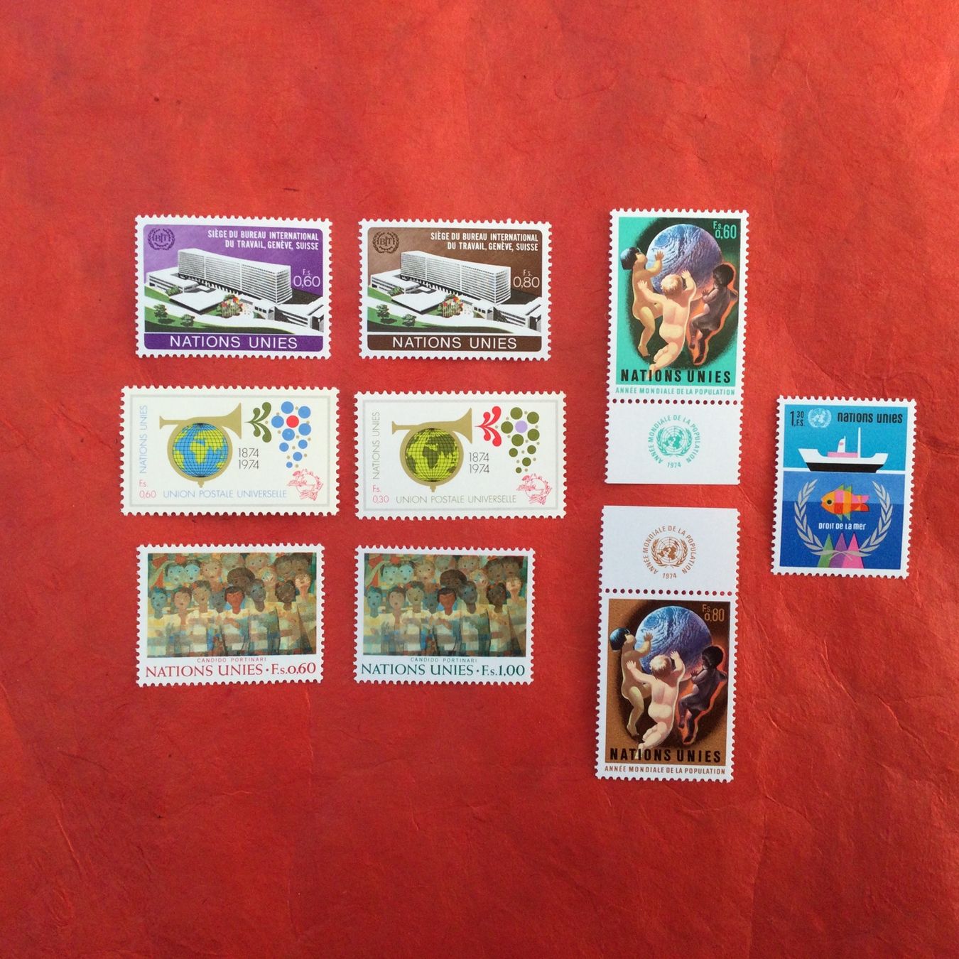 UNO - ONU - Vereinte Nationen Jahresserie 1974. Neu. (Gebraucht) in S ...