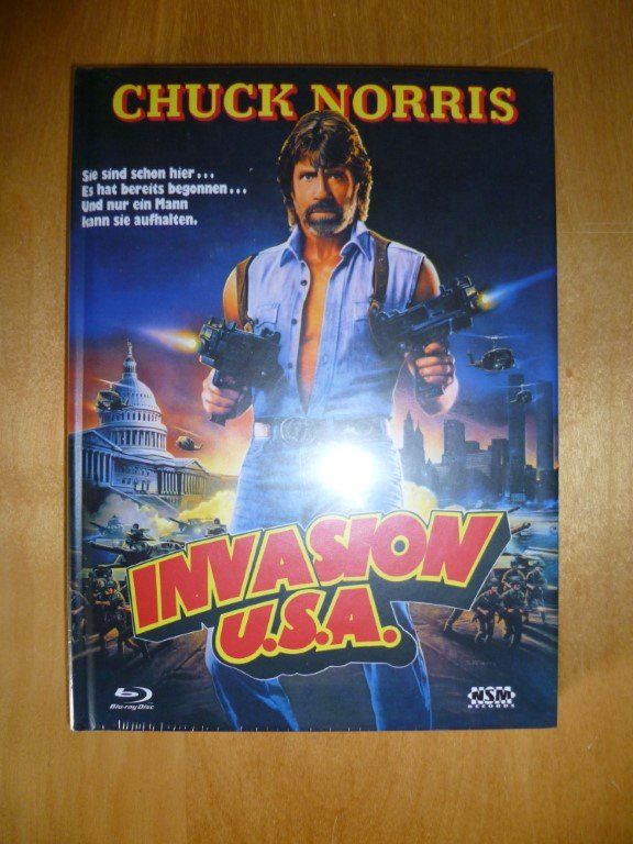 Invasion U.S.A. - Chuck Norris - Mediabook [Blu-ray] (Neu und ...