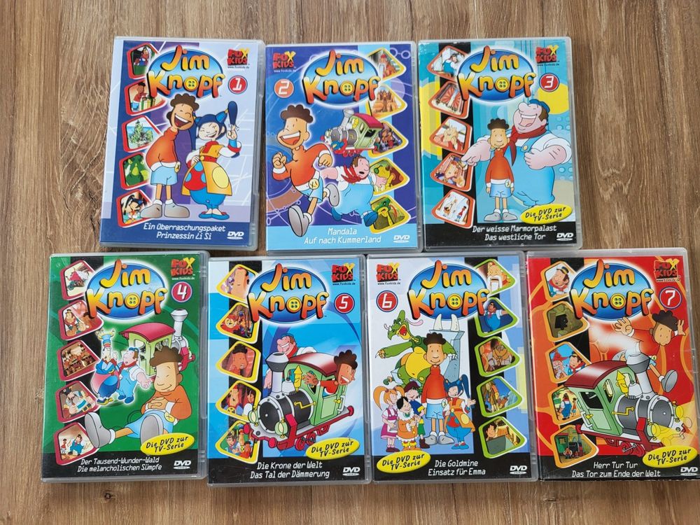 DVD Jim Knopf "Teil 1-7" (Gebraucht) in Mels für CHF 5 – mit Lieferung ...