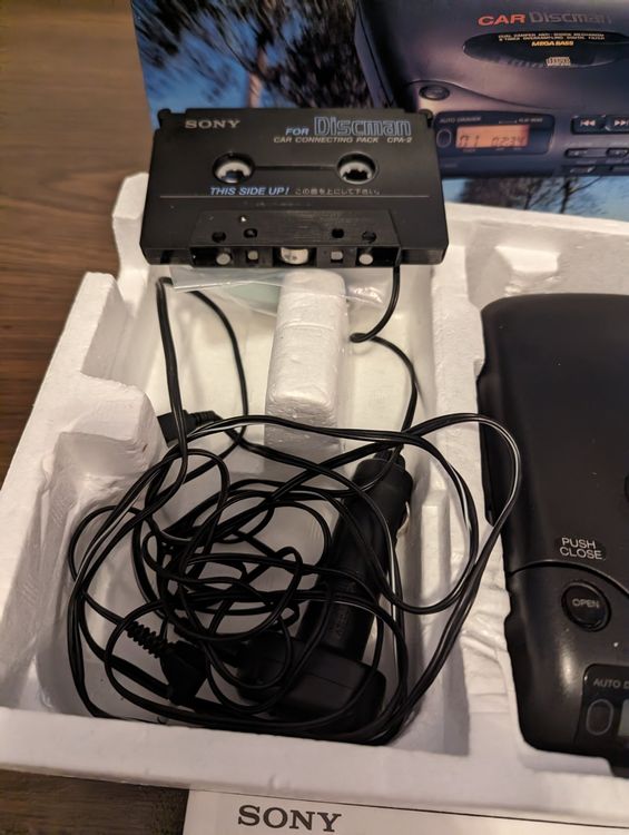 Sony Car Discman D-802K mit OVP und Car Adapter | Kaufen auf Ricardo