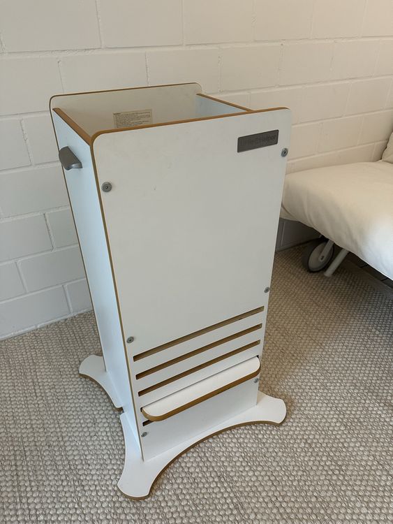 Der originale kleine Helfer-Funpod-Kleinkindturm Weiss (Gebraucht) in ...