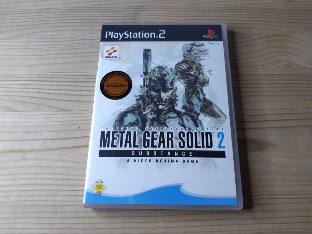 Metal Gear Solid 2 Substance - Special Edition - PS2 (Gebraucht) in ...