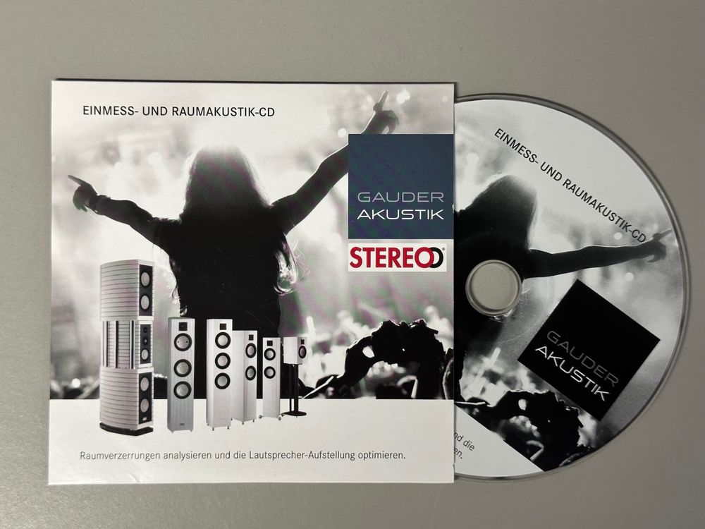Gauder Akustik Einmess- Und Raumakustik CD HiFi-Testmedien (Gebraucht ...