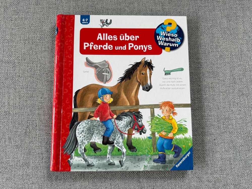 Alles über Pferde und Ponys - Wieso Weshalb Warum Buch (Neu (gemäss ...
