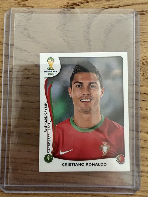 Cristiano Ronaldo WM Sticker 2014 Panini (Neu (gemäss Beschreibung)) in ...