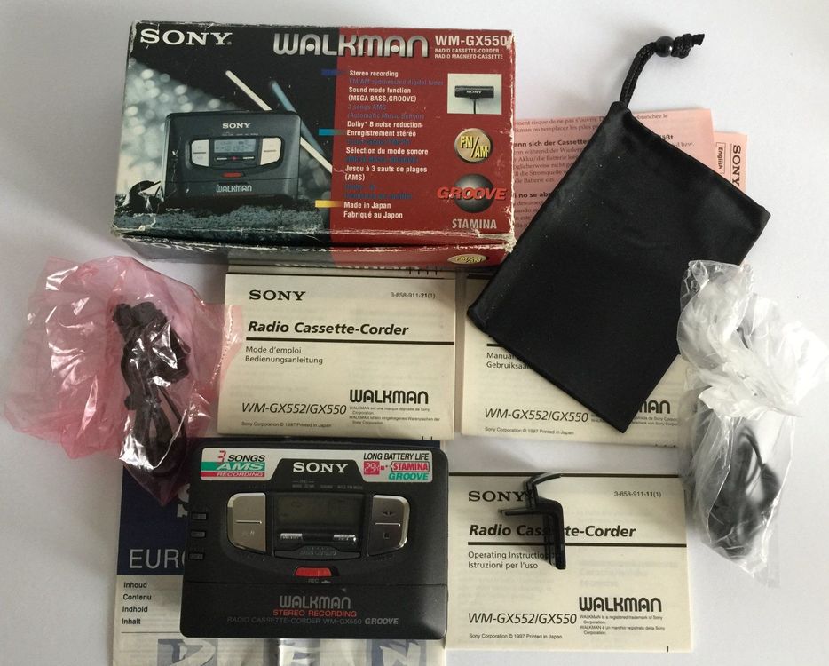 Sony WM-GX550 Walkman in OVP (Gebraucht) in Binningen für CHF 44 – mit ...