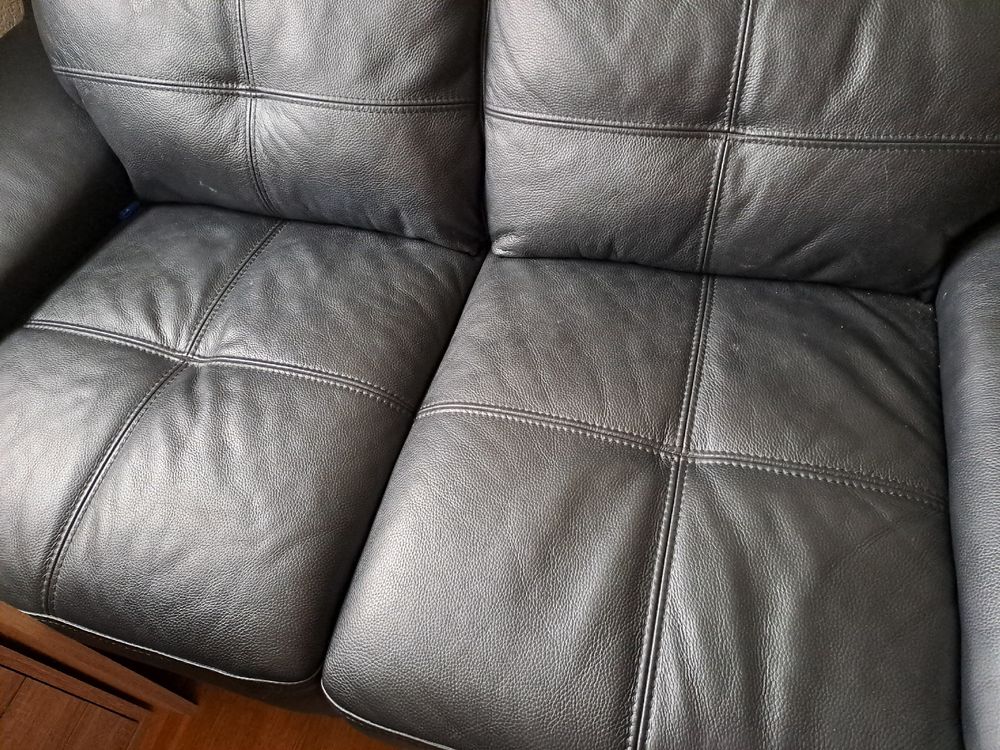 2er Sofa Leder von Ikea | Kaufen auf Ricardo