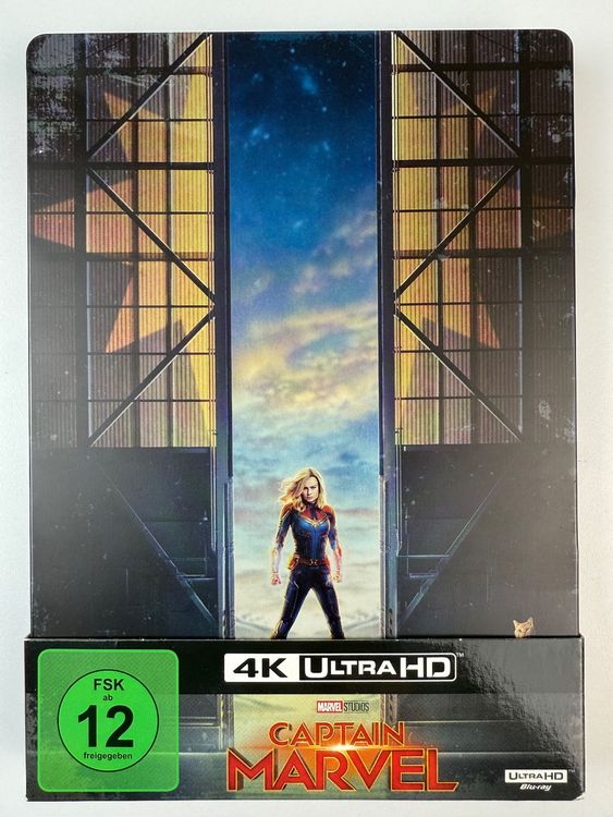 4K UltraHD Blu-Ray Captain Marvel Steelbook (Gebraucht) in Gasel für ...