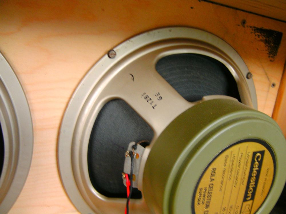 Marshall 4x12 Jg. 1972 original Celestion Greenbacks! (Gebraucht) in ...