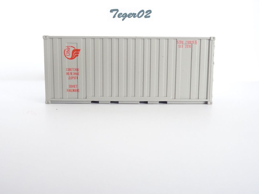 H0 Container 20` SOVIET RAIWAYS (Neu (gemäss Beschreibung)) in Hochdorf für CHF 6 – mit ...