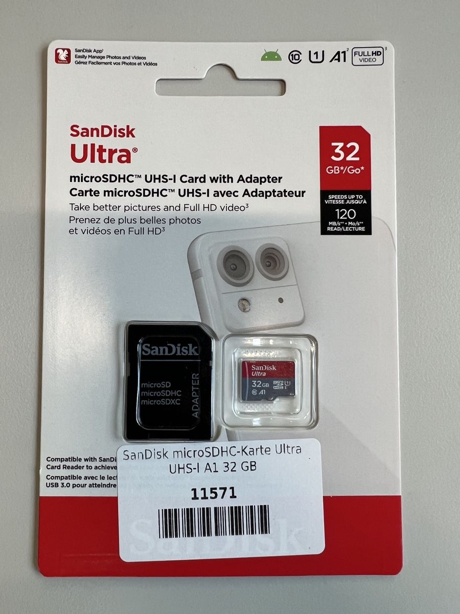 SanDisk Ultra 32GB microSDHC Card with Adapter - NEW! (Neu und ...
