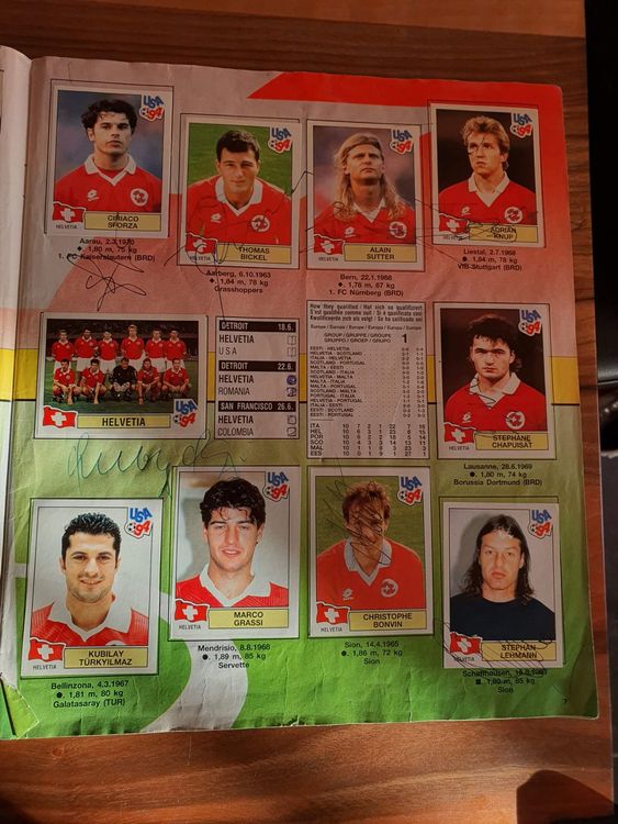 Panini Album World Cup 1994 USA (Gebraucht) in Buchs ZH für CHF 50 ...