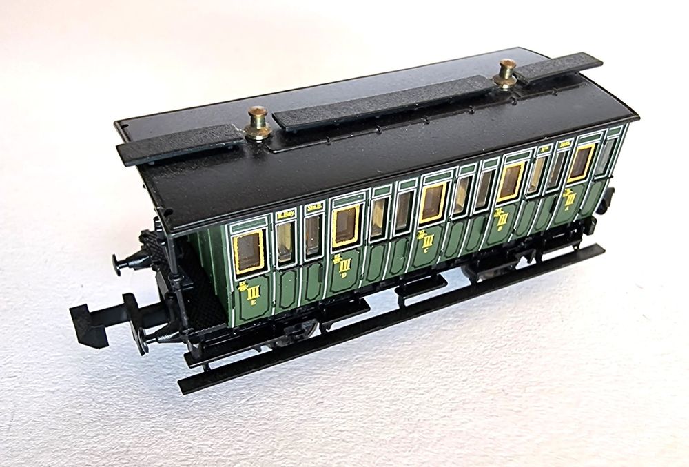 Minitrix 13064, Abteilwagen 3. Klasse, Gattung C, 2-achsig (Neu (gemäss Beschreibung)) in ...