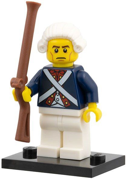 LEGO CMF col10-12 Revolutionary Soldier, Series 10 (Neu (gemäss ...