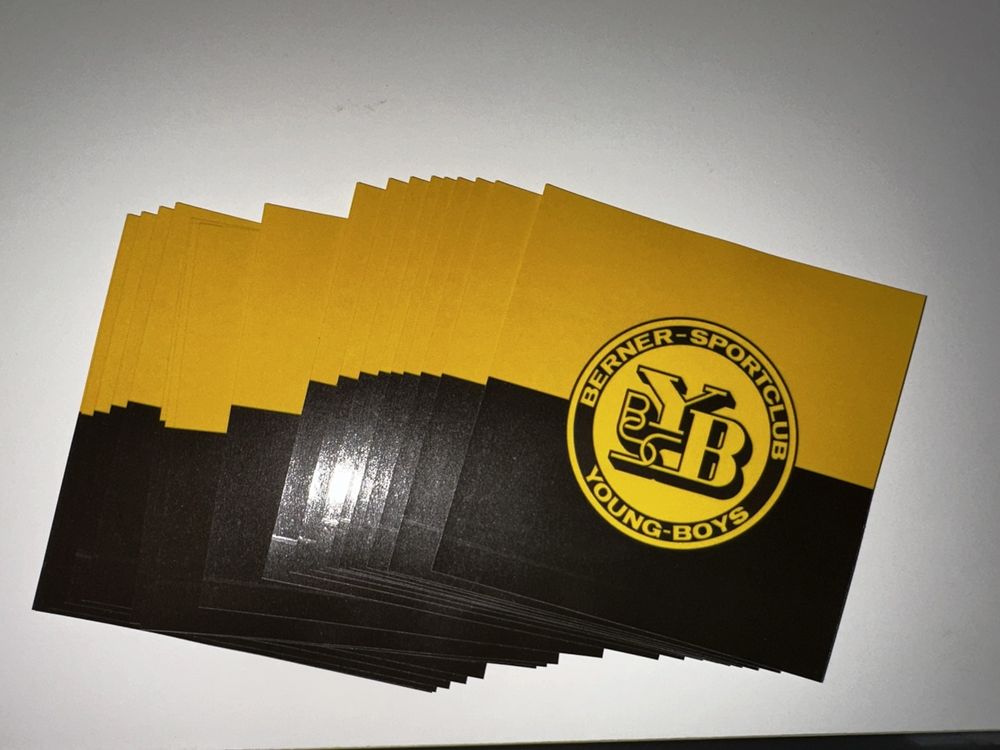 BSC YB Fan Sticker 8x8 cm | Kaufen auf Ricardo