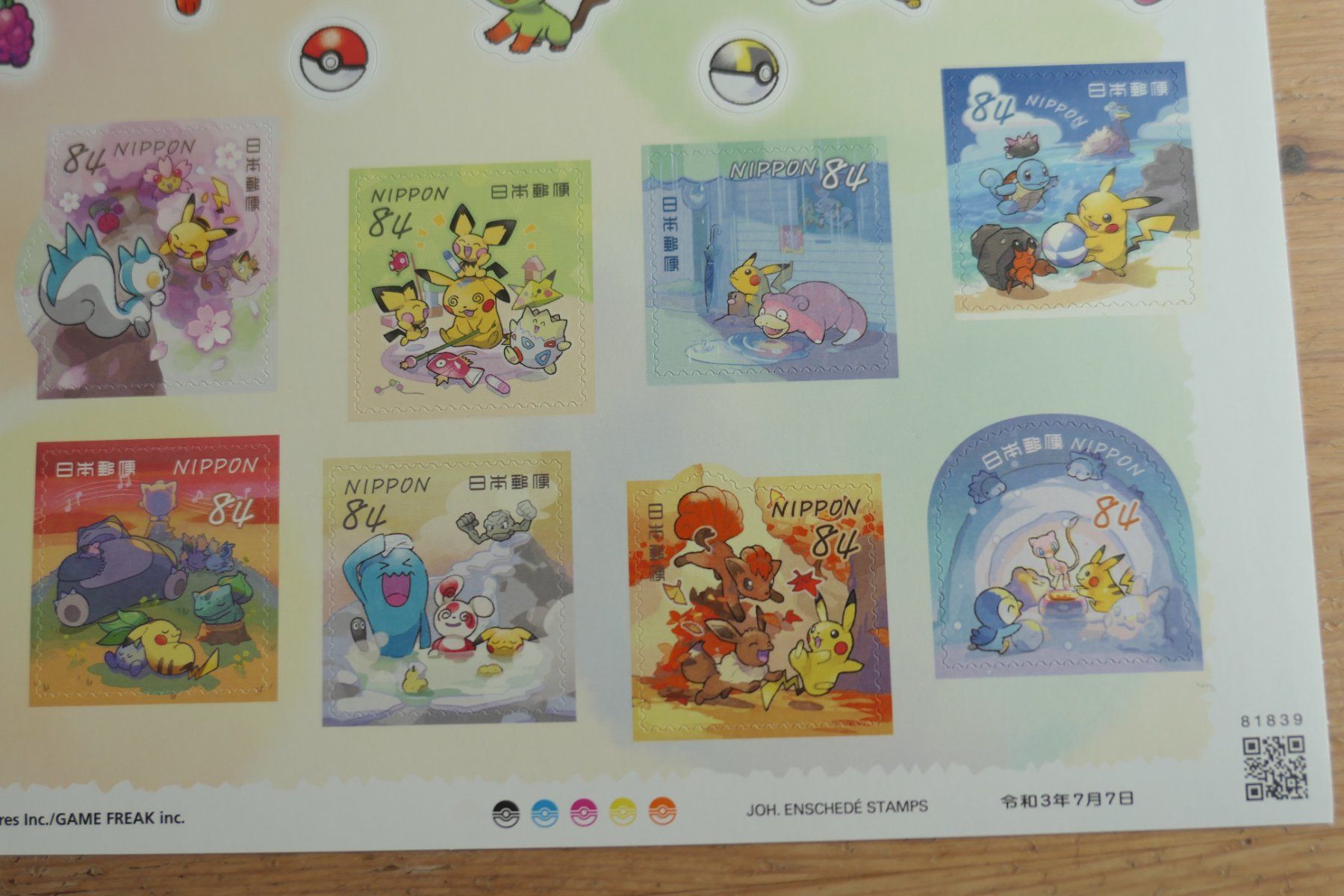 Briefmarken Japan - Pokemon Special Edition Stamps (Neu (gemäss ...