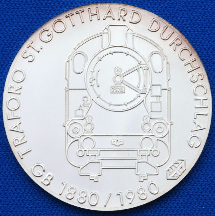 Medaille SBB St. Gotthard Durchschlag (Gebraucht) in Mühlethal für CHF ...