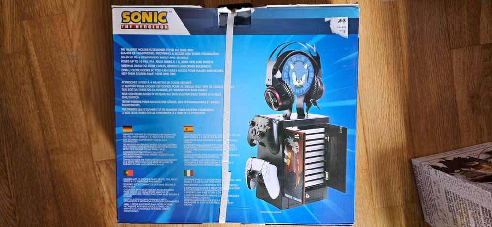SONIC Numskull Gaming Locker Zubehör Ständer (Neu (gemäss Beschreibung ...
