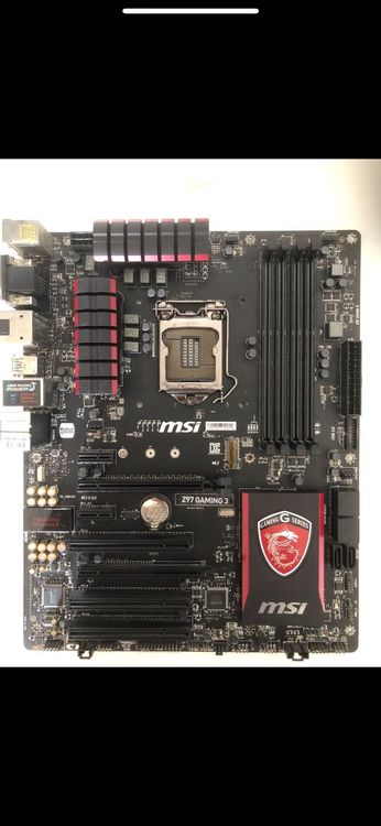 Carte mère - MSI Z97 Gaming 3 (Gebraucht) in Pully für CHF 40 – mit Lieferung auf Ricardo kaufen