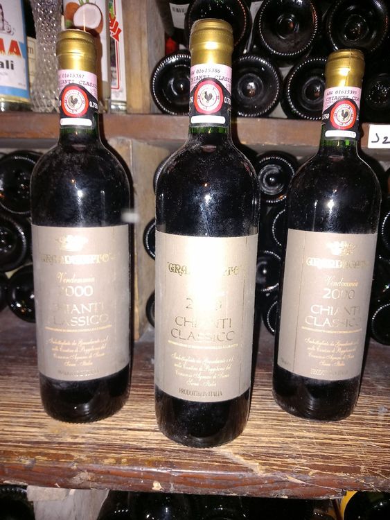 Lot de 3 granducato chianti classico 2000 (Neu (gemäss Beschreibung ...