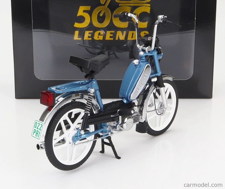 Mofa HERCULES PRIMA 5S 1995 Blau 1/10 Neuheit KK-Scale (Neu und ...