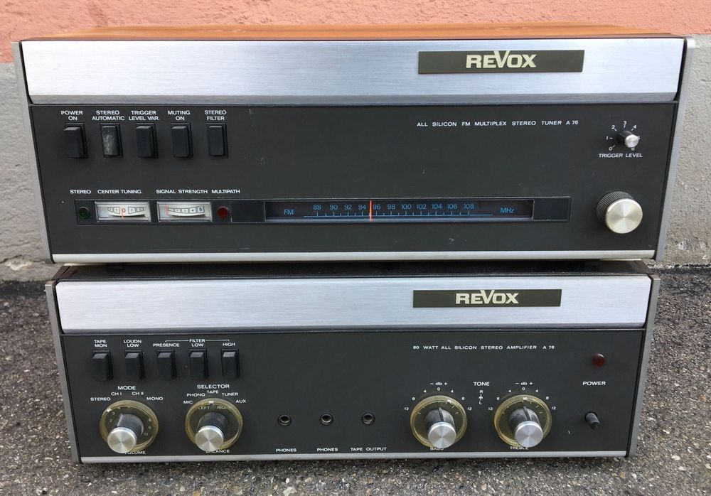 Revox Typ A76 & Typ A78 | Kaufen auf Ricardo