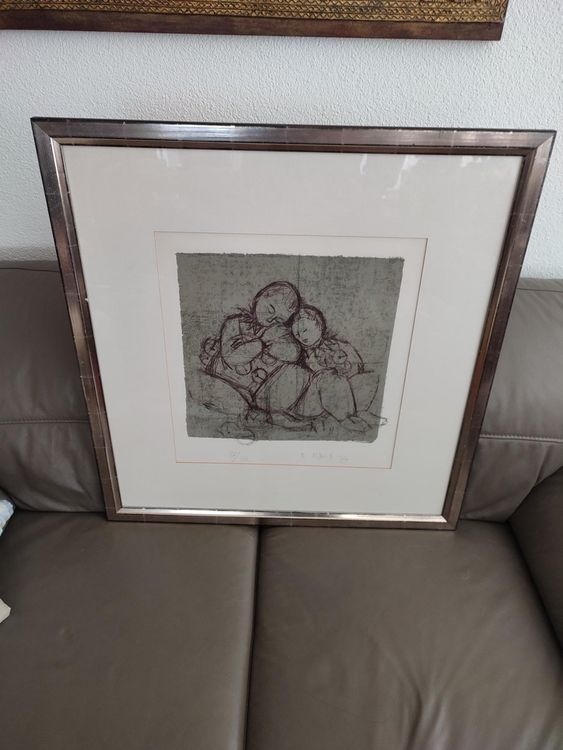 RUDOLF MIRER Original SWISS ART sig. nummeriert datiert (Gebraucht) in ...